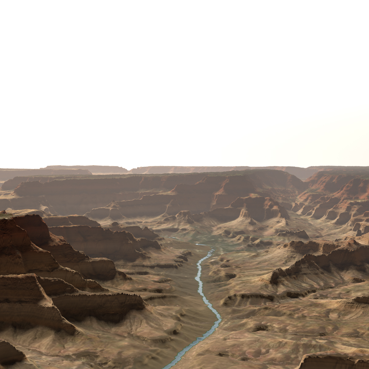3d model real terrains grand canyon