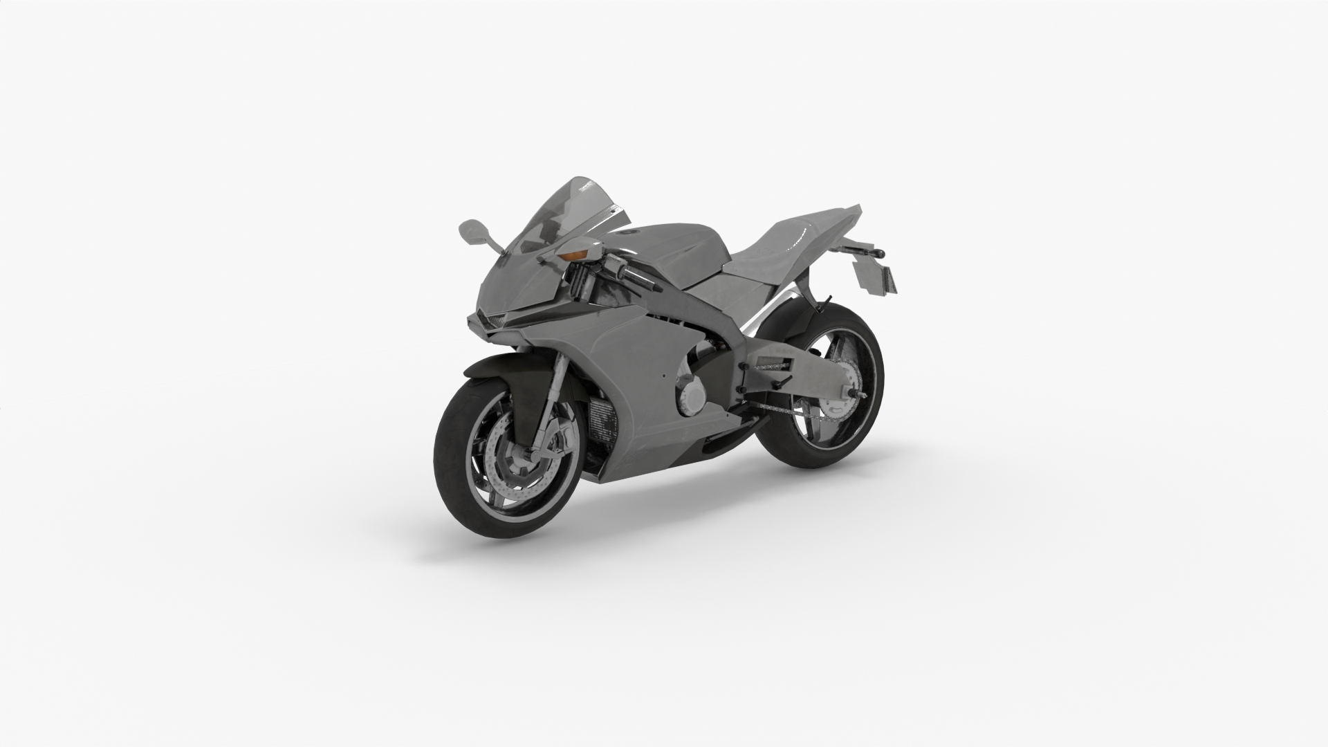 3D Model Sport Bike - TurboSquid 2343097