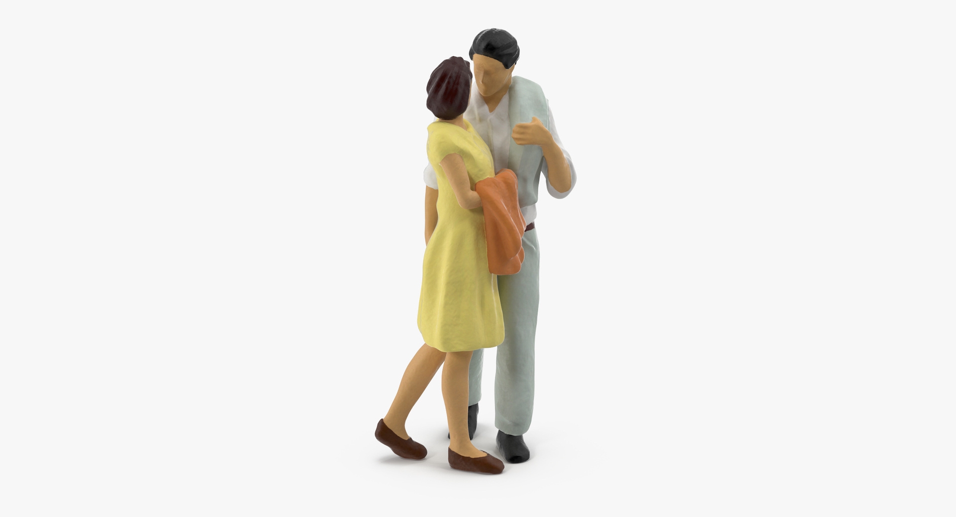 miniture couple love 01 c4d