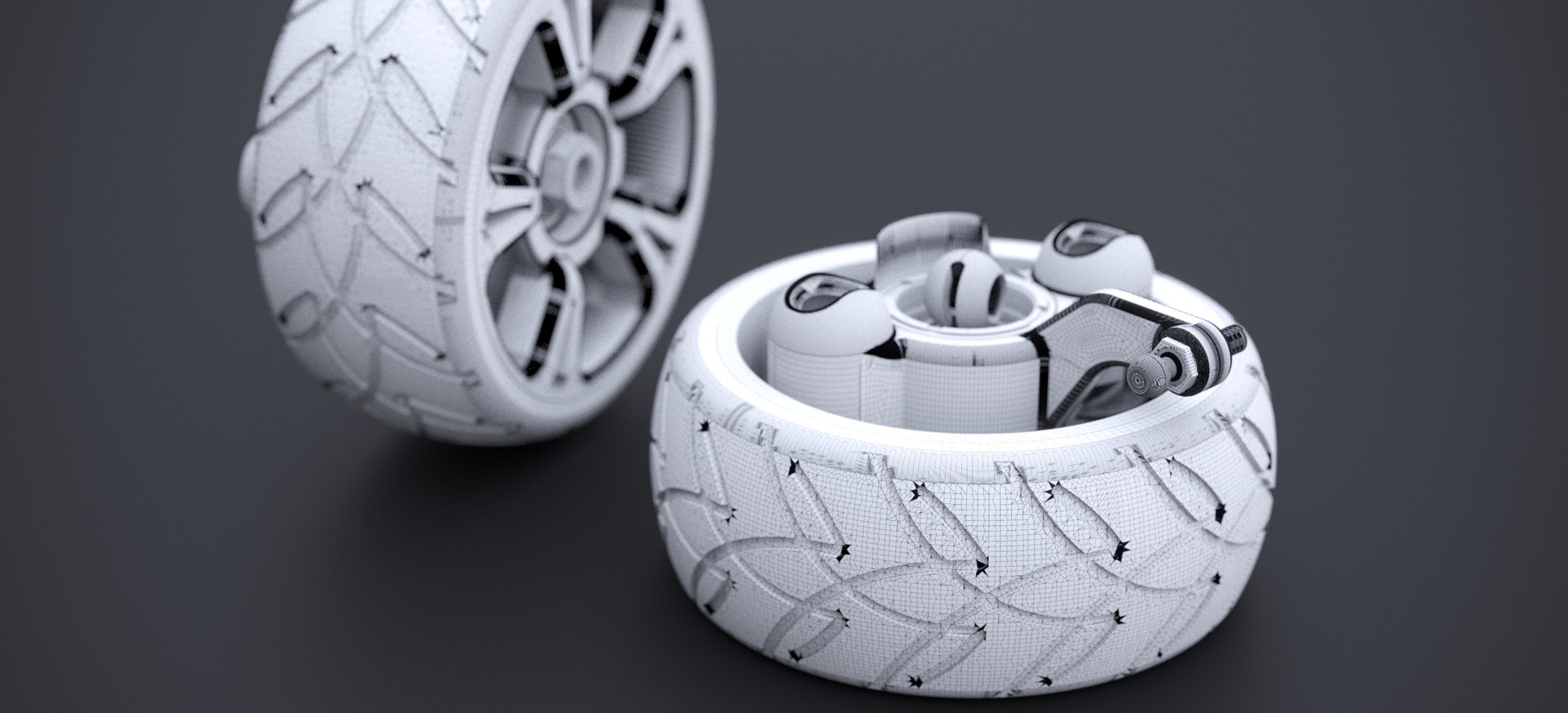 RADIO CONTROL REAR WHEEL SYSTEM 2024 FBX Model - TurboSquid 2264085