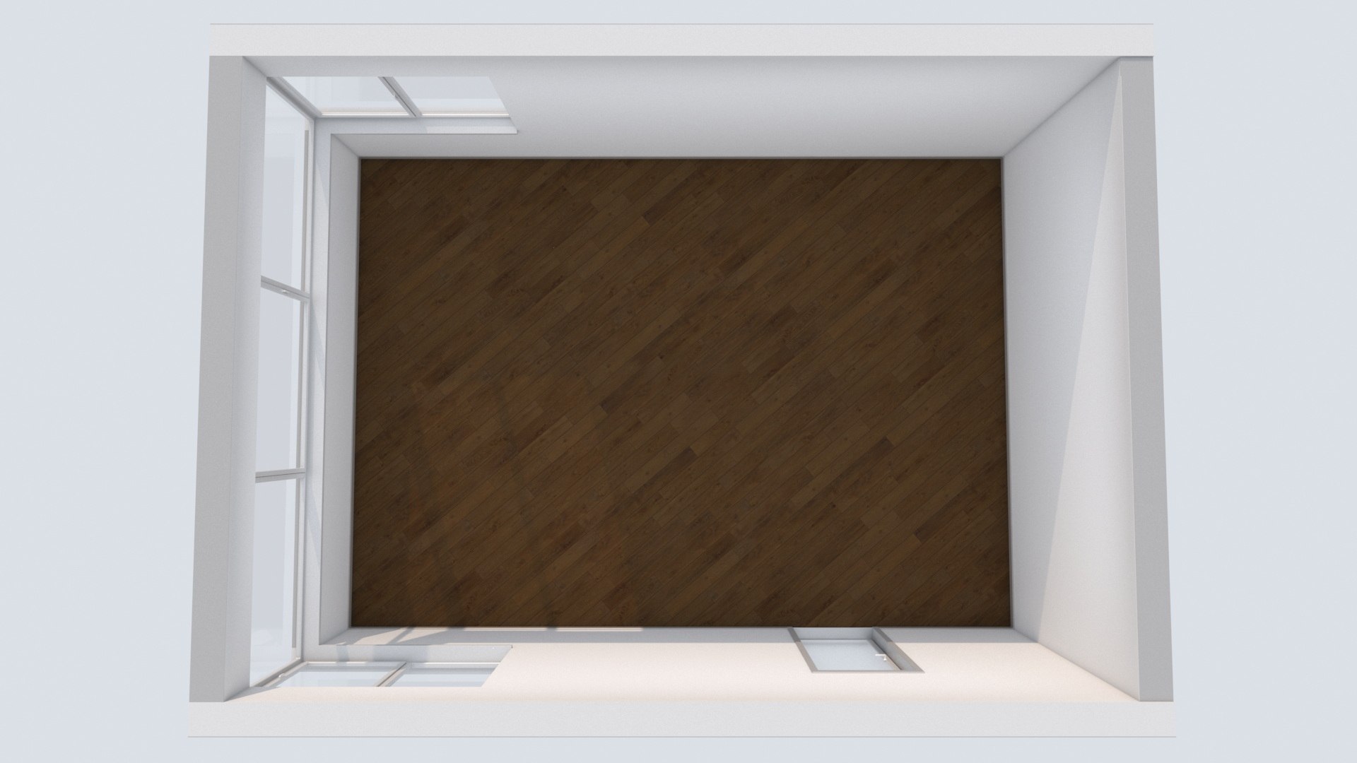 Training Seminar Room Empty White 3D model - TurboSquid 2016165