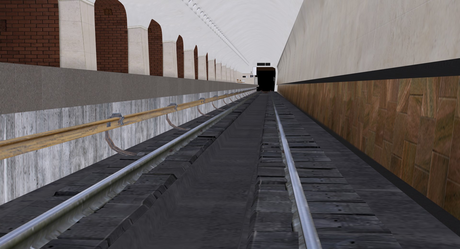 Soviet Union Subway Station 3D Model - TurboSquid 1261428