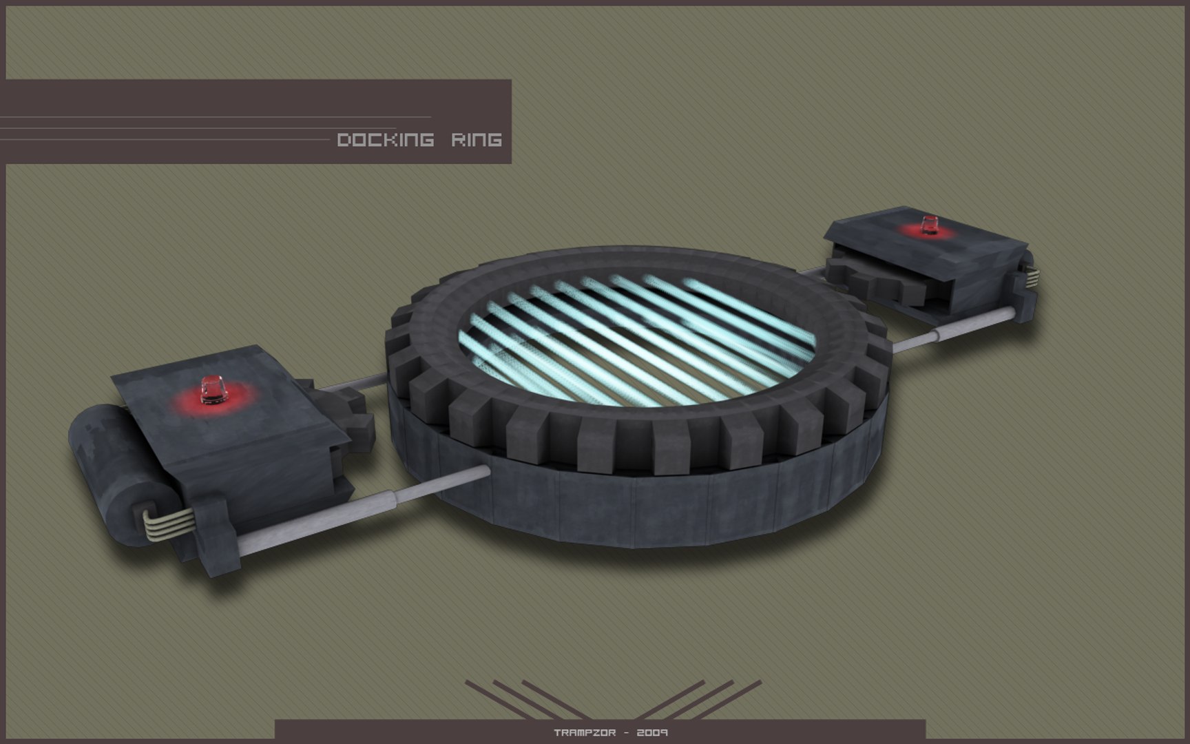 3d space docking ring