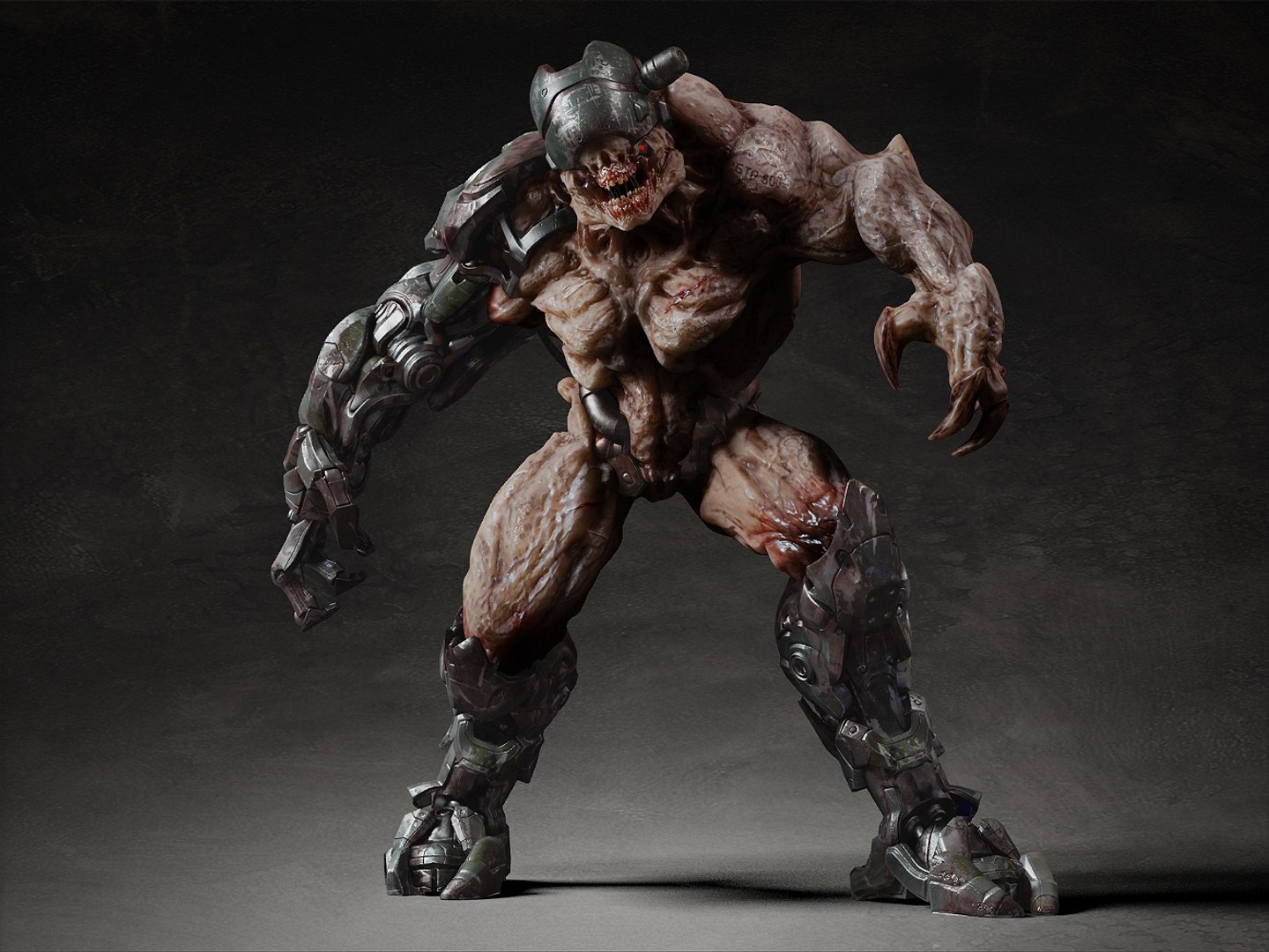 Creature Cyber 3d Model