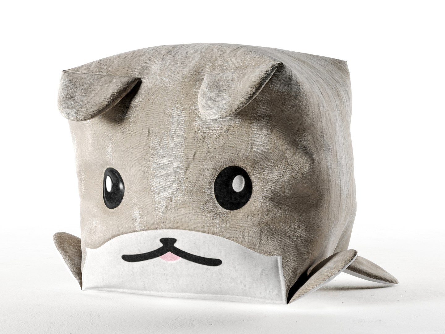 3D dog cube pouf model - TurboSquid 1234873