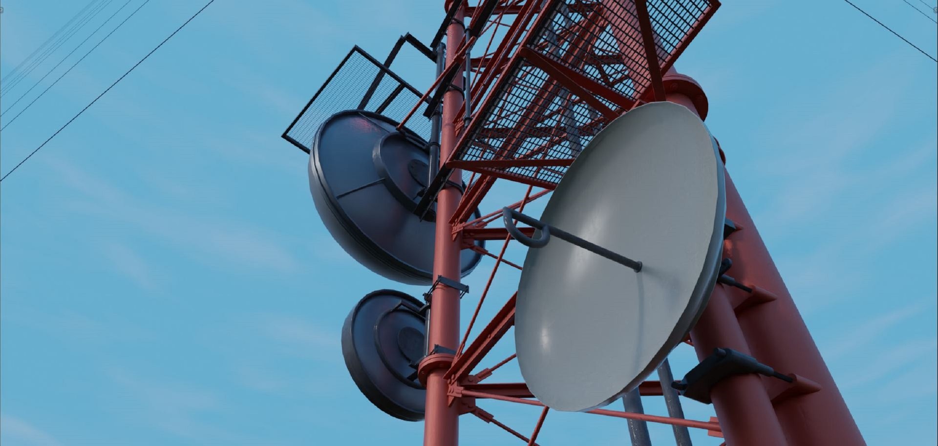 Television Tower 3D - TurboSquid 2028046