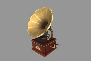Animated Phonograph 3D Models for Download | TurboSquid