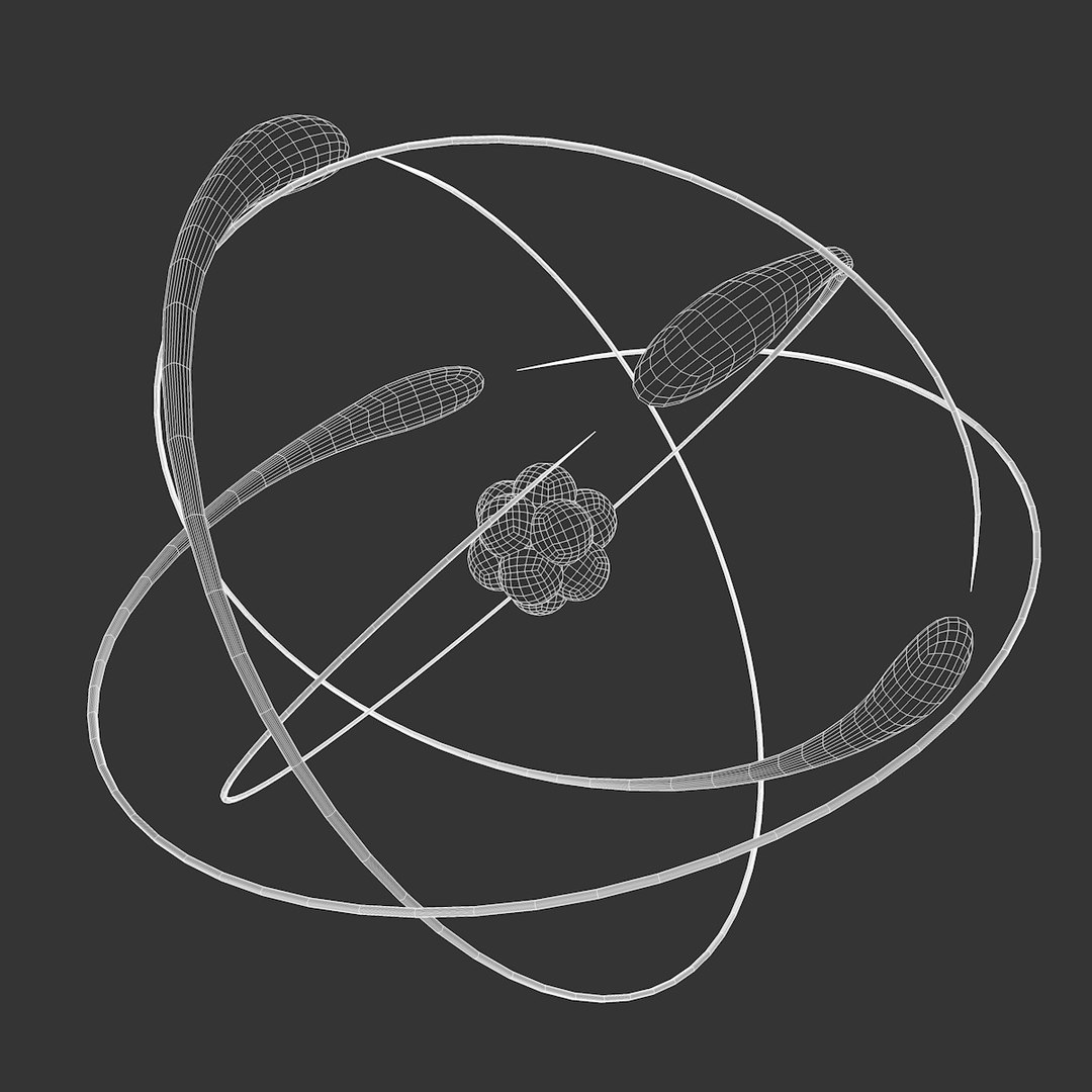 Atom 3d Model