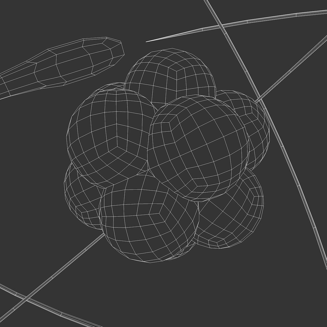 Atom 3d Model