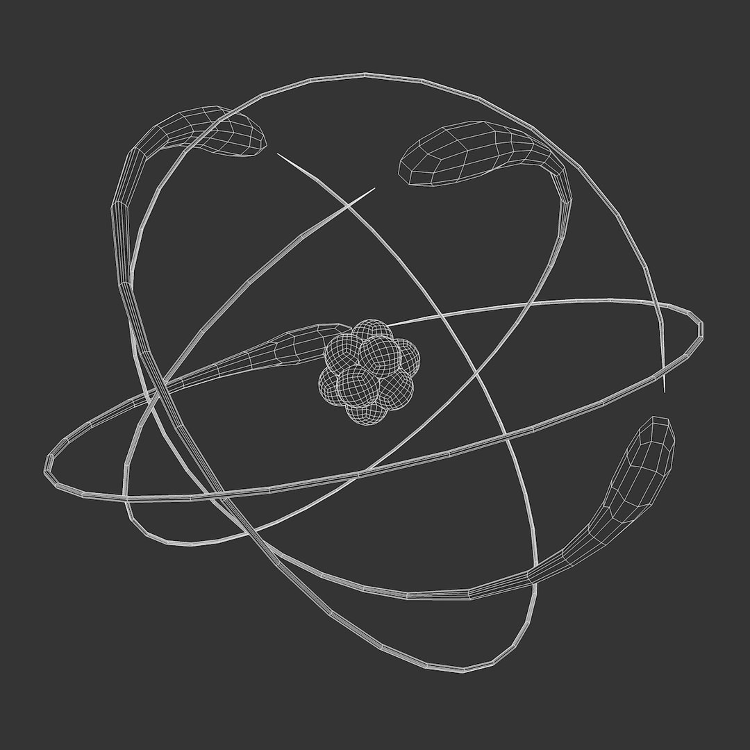 Atom 3d Model