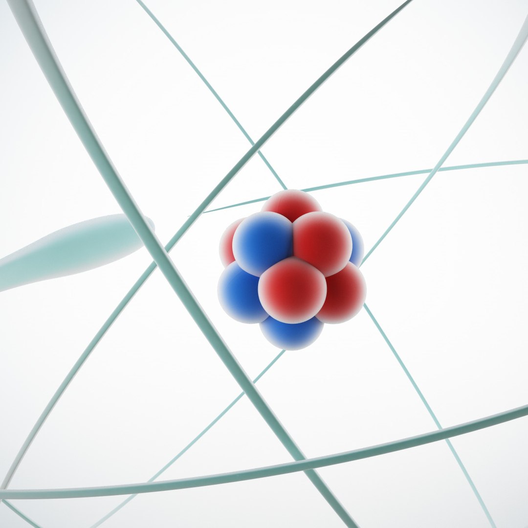 Atom 3d Model