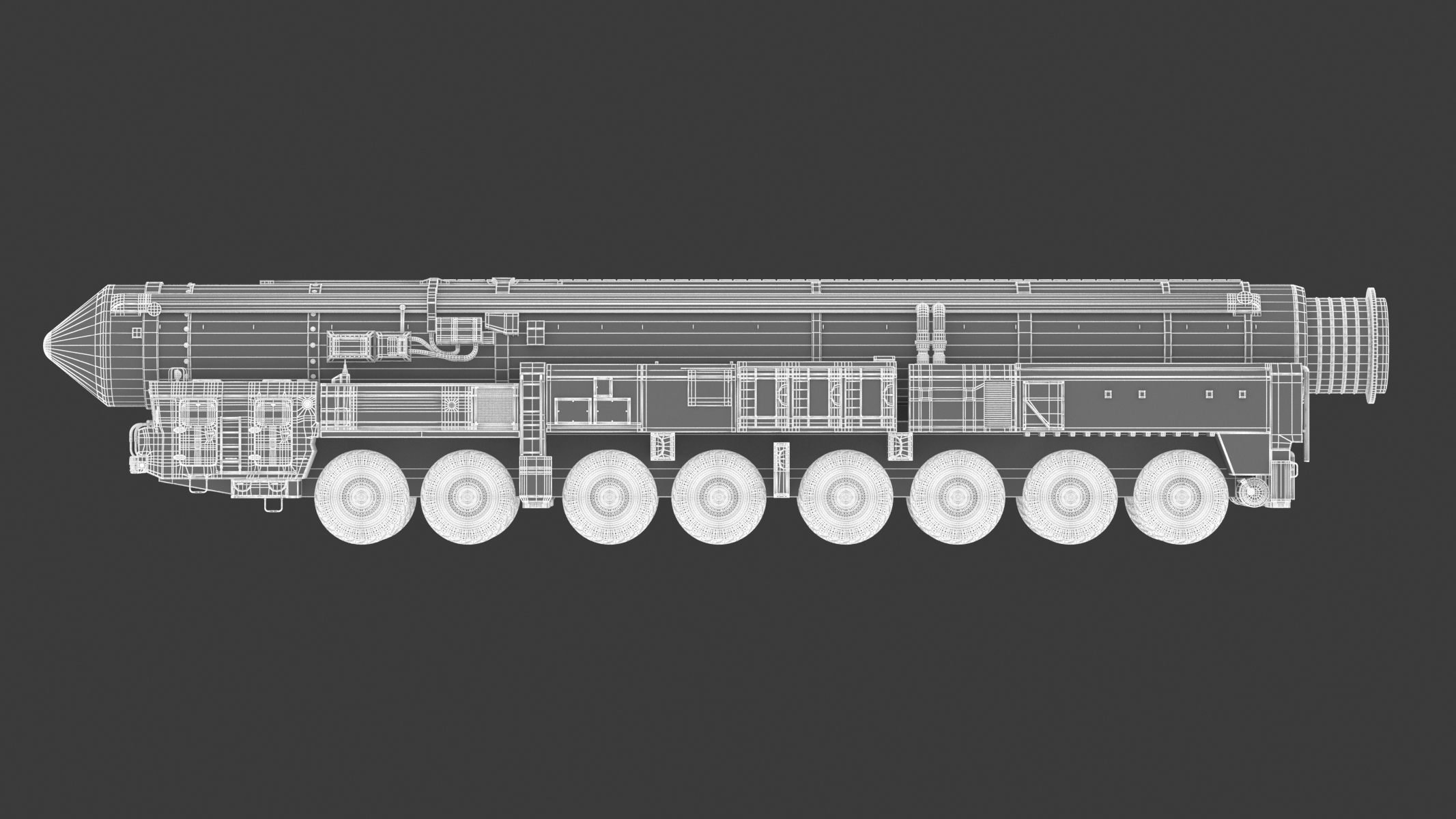 3D rs-28 sarmat -28 missile - TurboSquid 1691178