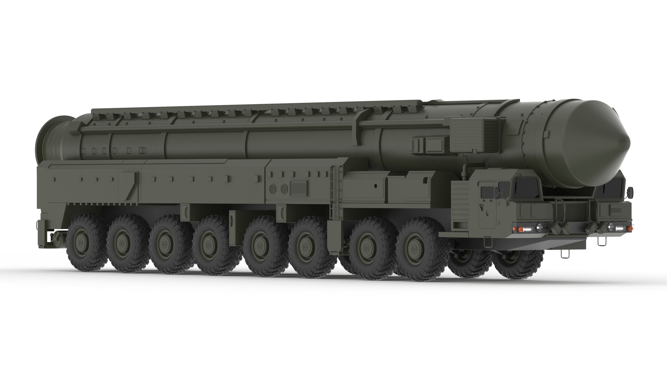 3D rs-28 sarmat -28 missile - TurboSquid 1691178