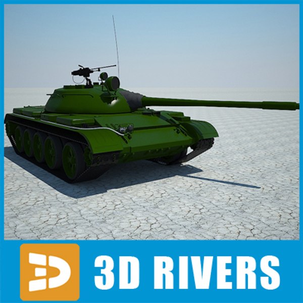 3DRivers의 Tiran 5 탱크 3D 모델 - TurboSquid 453541