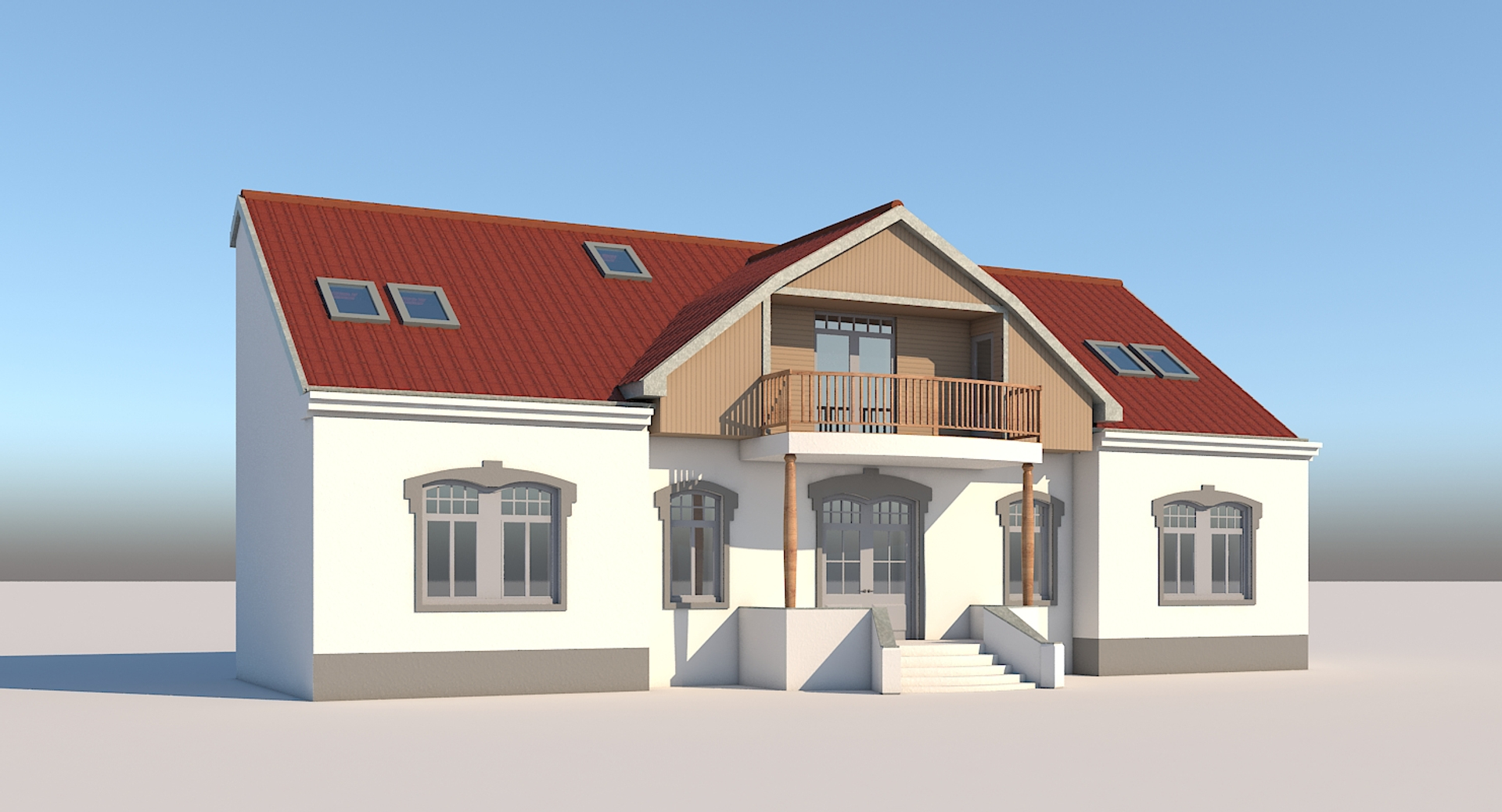 3D Model Mansion - TurboSquid 1411797