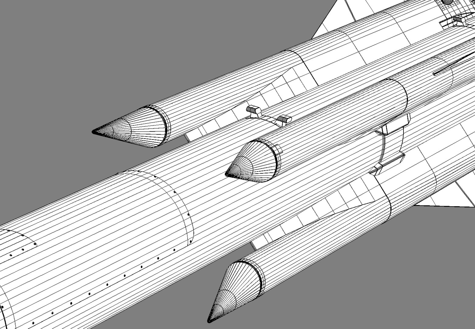 3d Model Kh-31a Missile