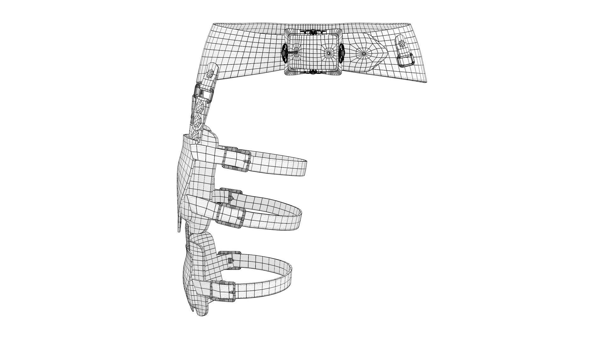 3D Ladies Steampunk Utility Belt Model - TurboSquid 1880905