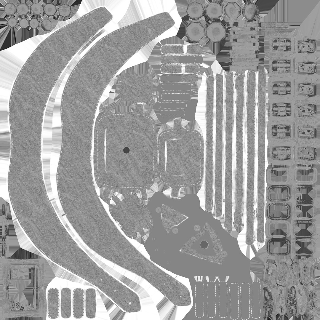 3D Ladies Steampunk Utility Belt Model - TurboSquid 1880905