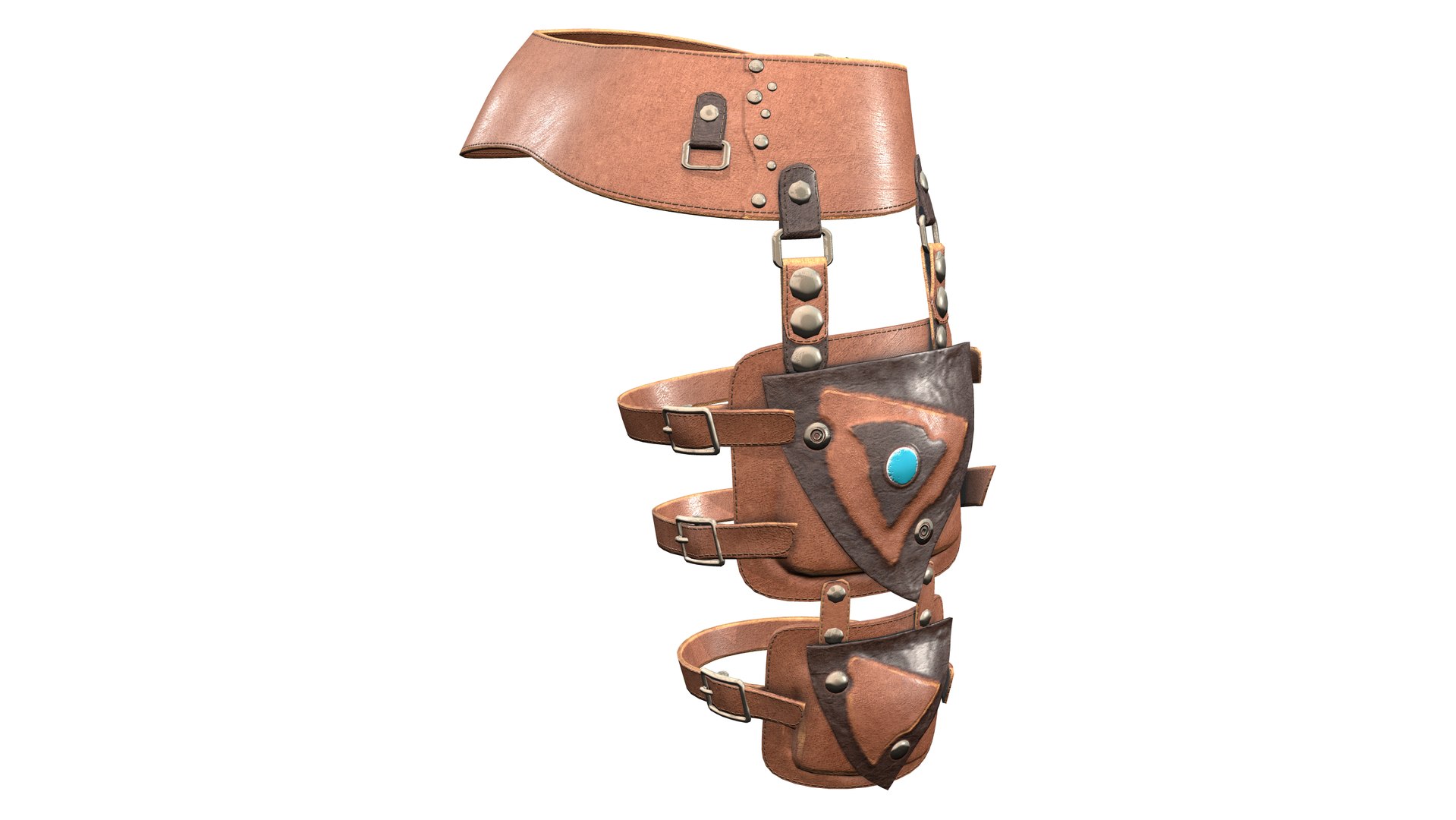 3D Ladies Steampunk Utility Belt Model - TurboSquid 1880905