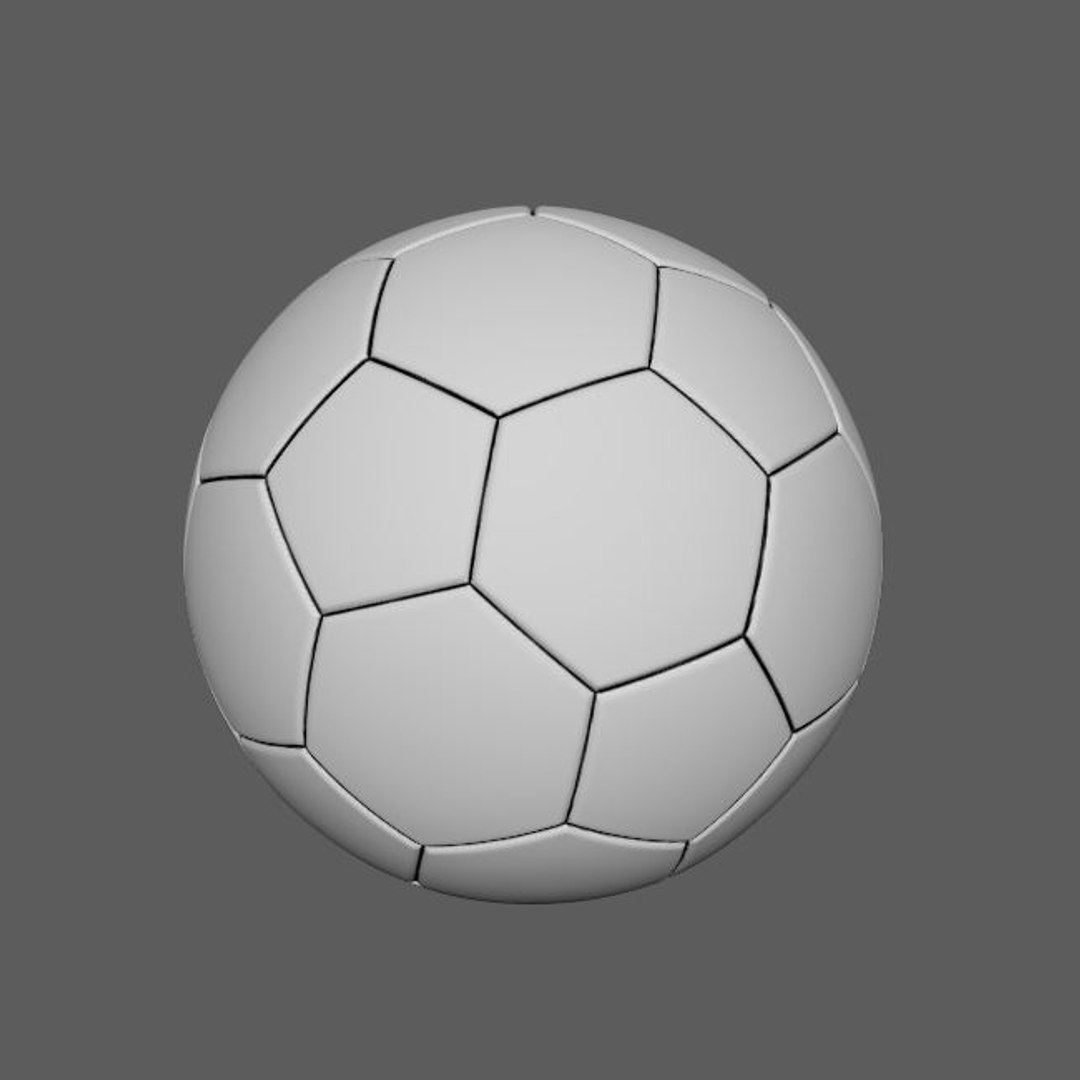 3D Soccer Ball White - TurboSquid 1261160