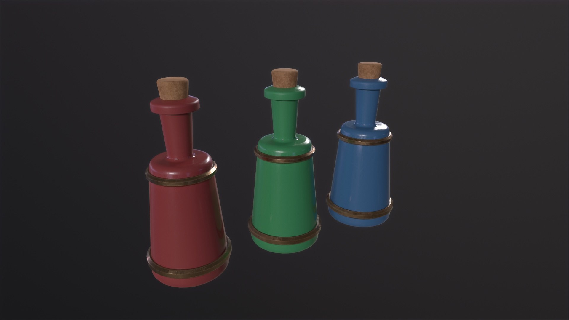 Small Potion Vial 3D Model - TurboSquid 2114762