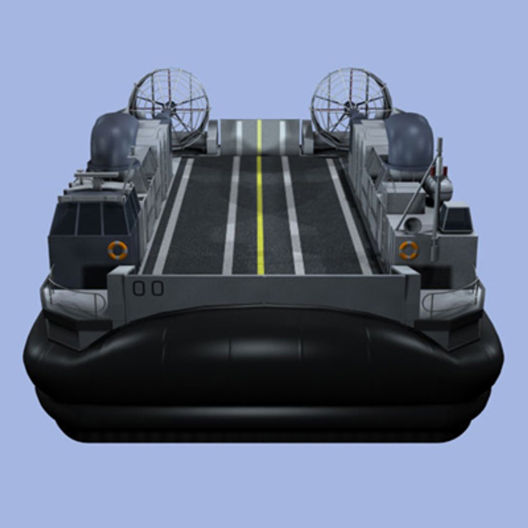 Lcac Navy Hovercraft 3d 3ds
