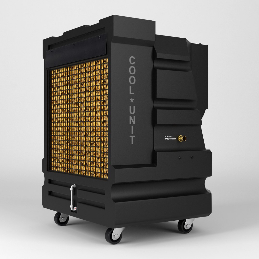 3d Cooling Unit Model