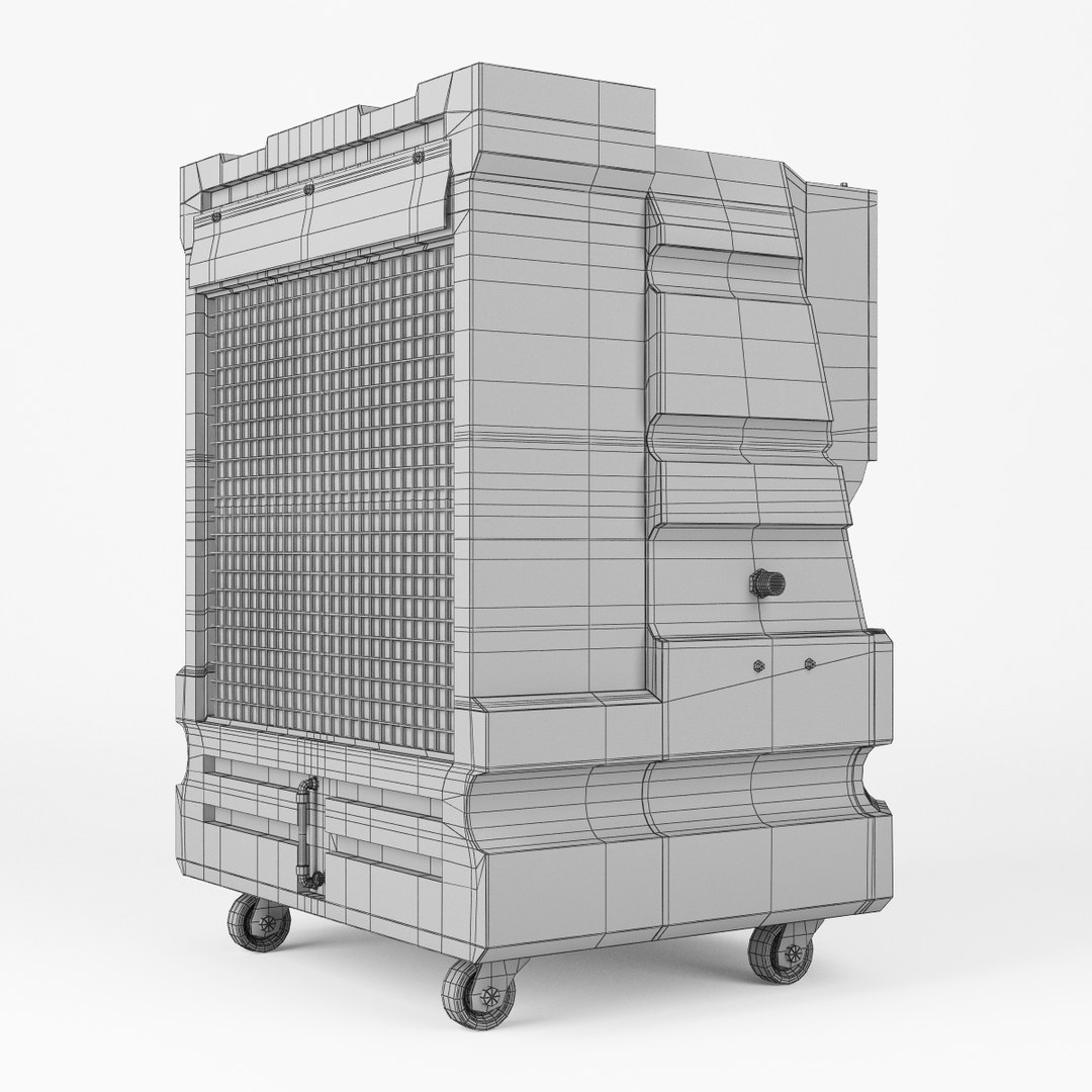 3d Cooling Unit Model