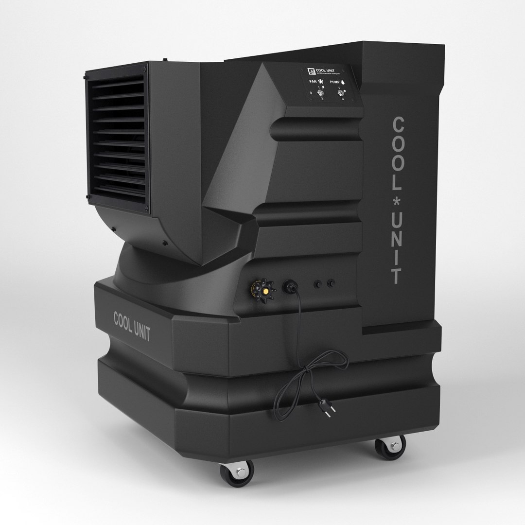 3d Cooling Unit Model