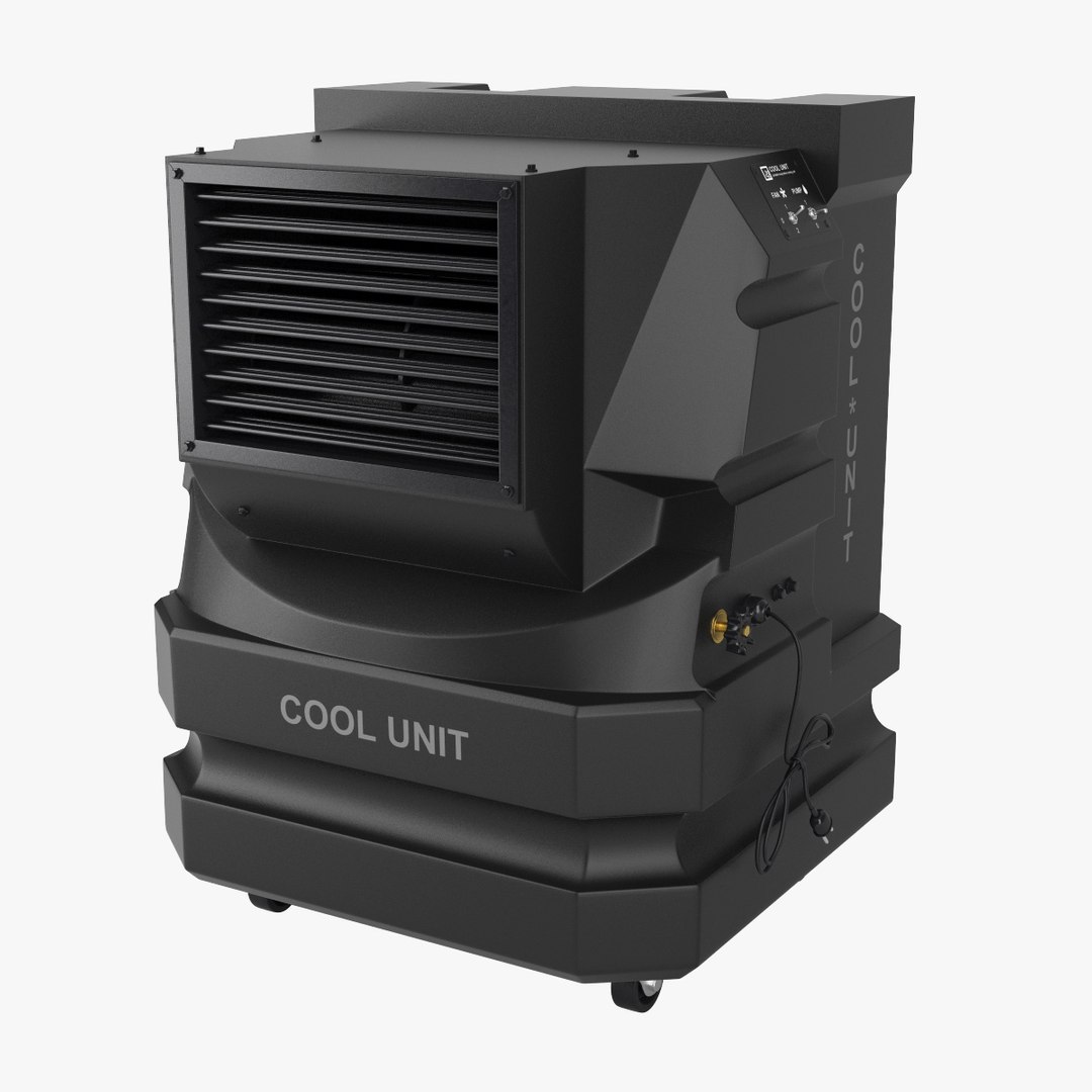 3d Cooling Unit Model