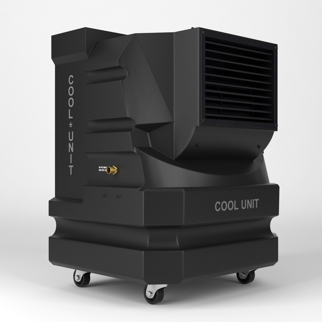 3d Cooling Unit Model