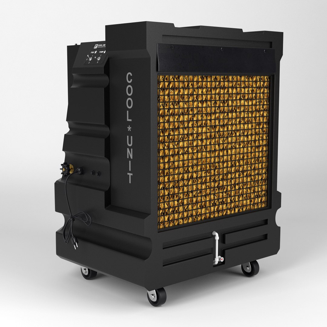 3d Cooling Unit Model
