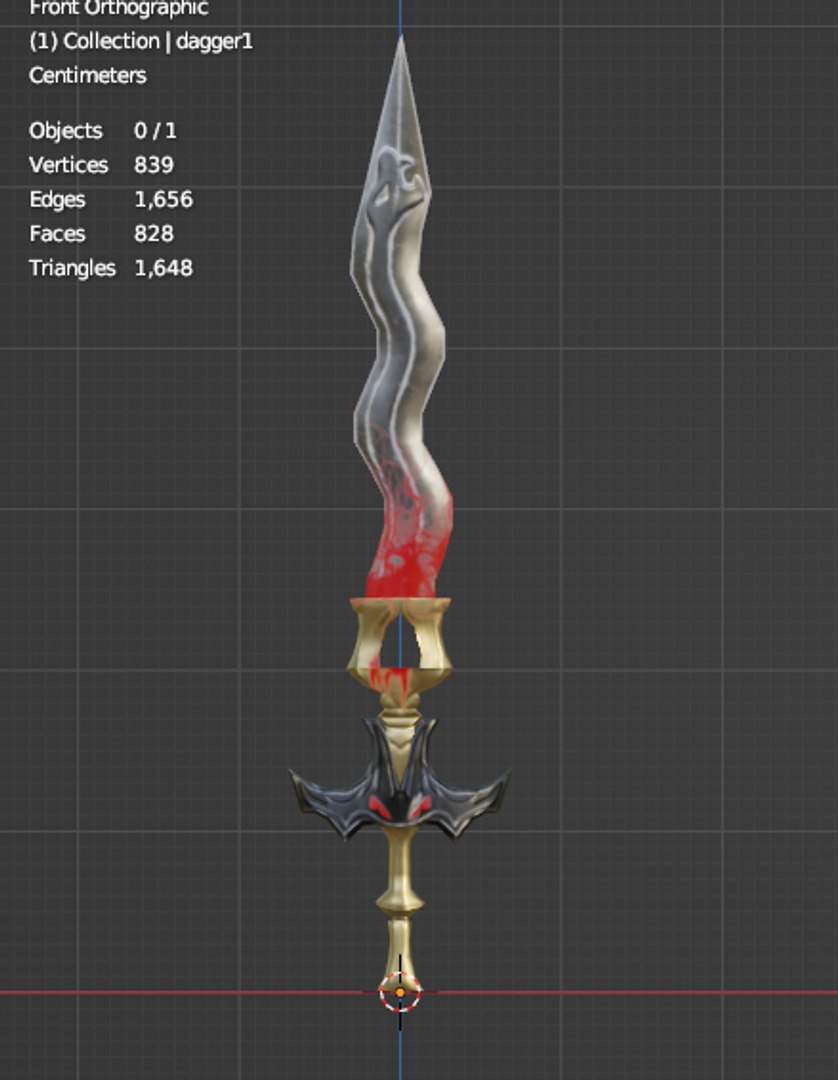 3D Evilish Daggers Model - TurboSquid 2177233