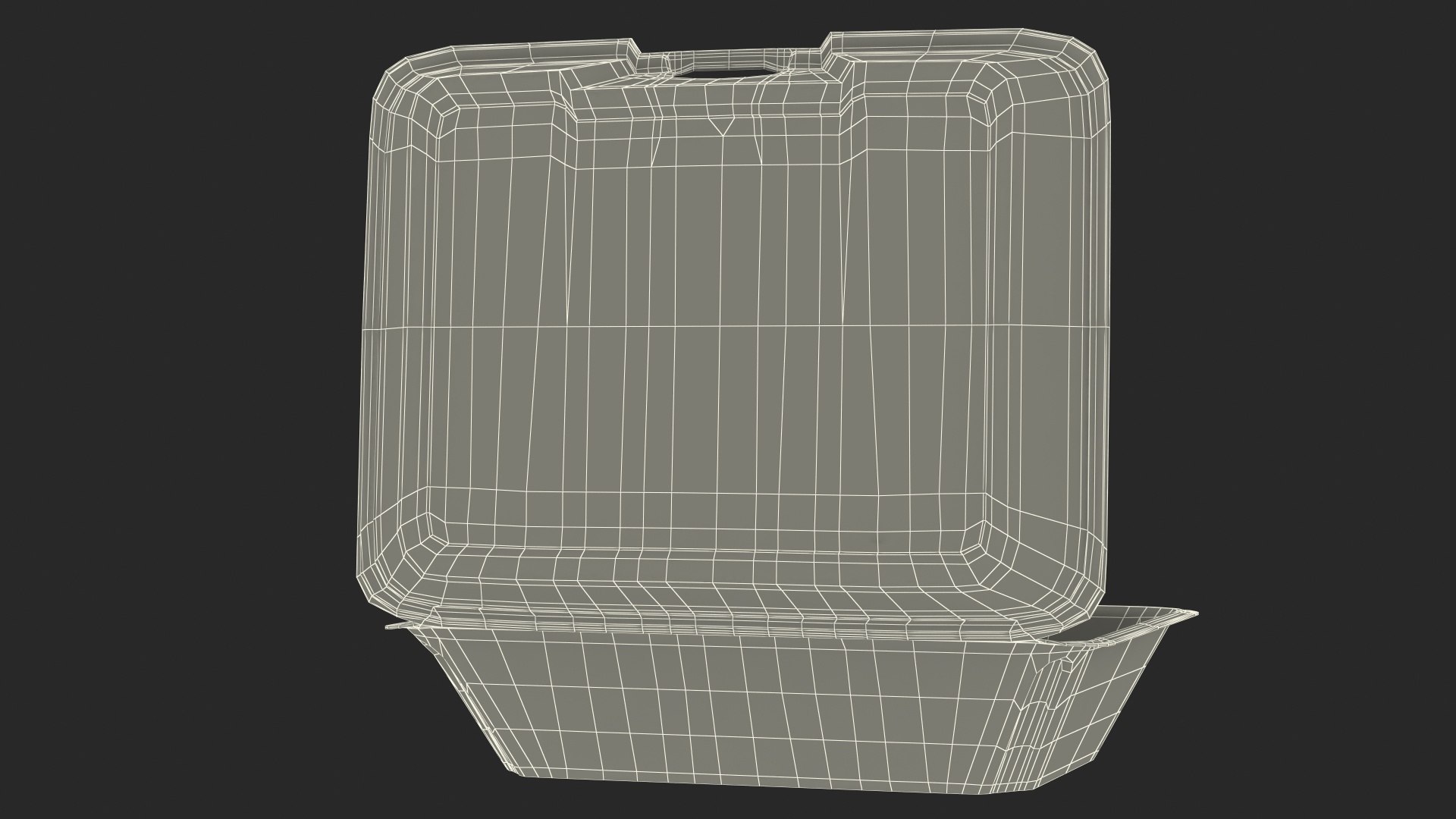 3D Disposable Food Tray Rigged for Maya - TurboSquid 1956096