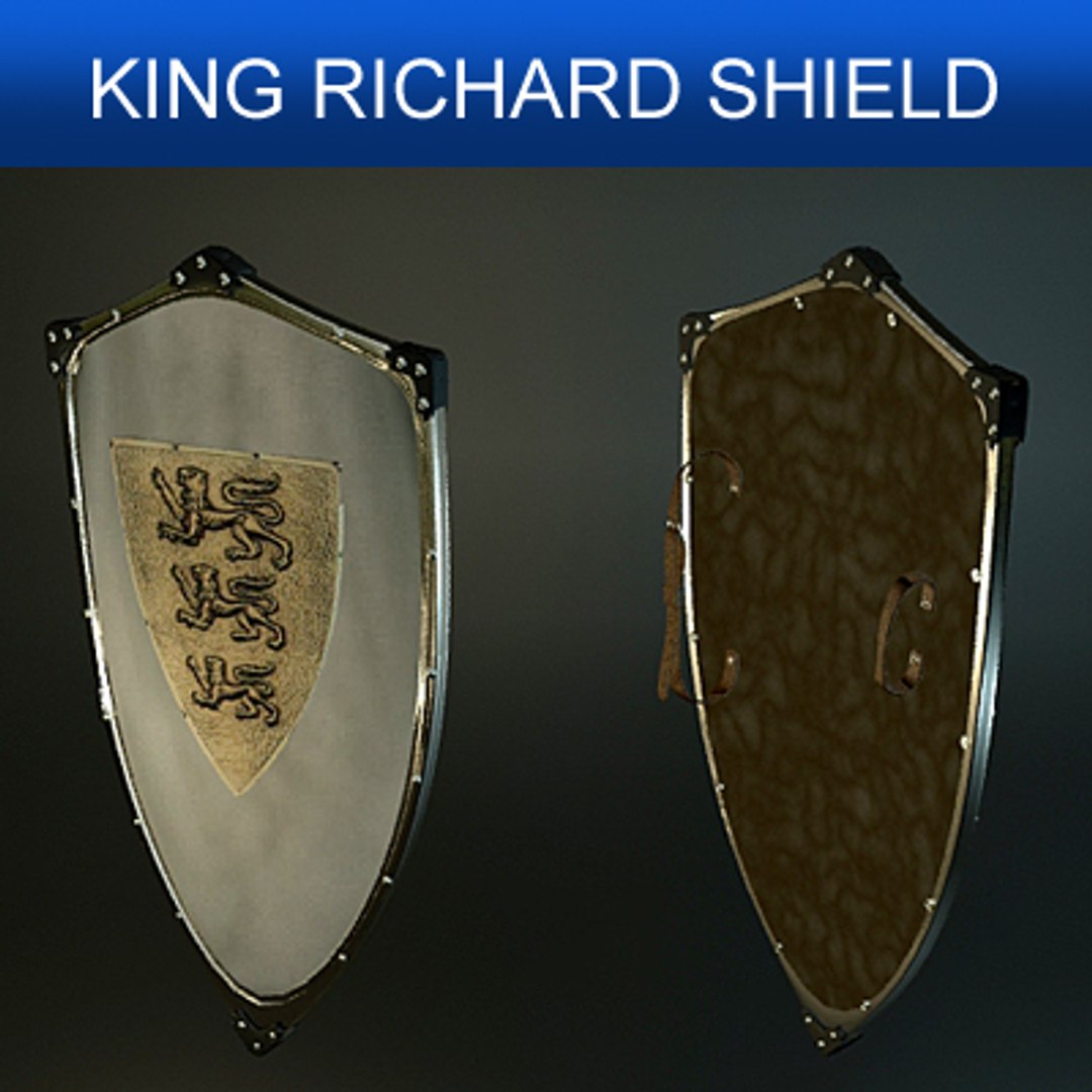 shield richard 3d model
