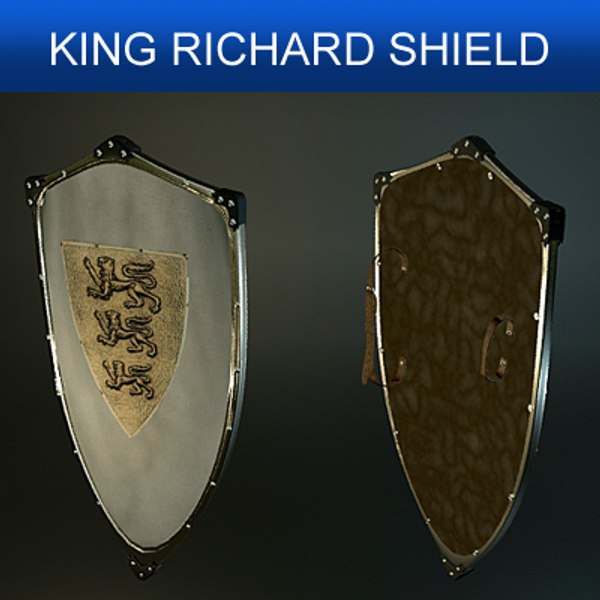 shield richard 3d model