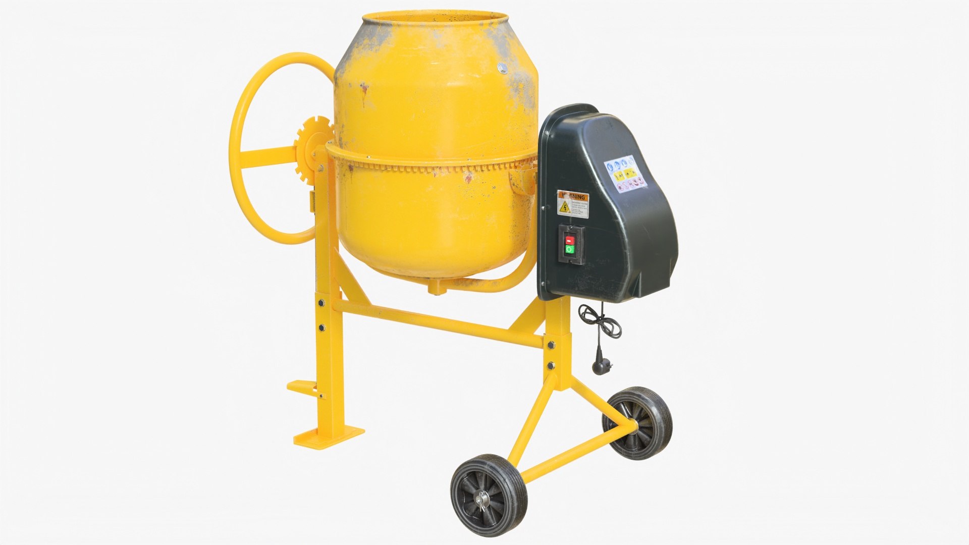 ConcreteMixer 01 G 3D Model - TurboSquid 2219428