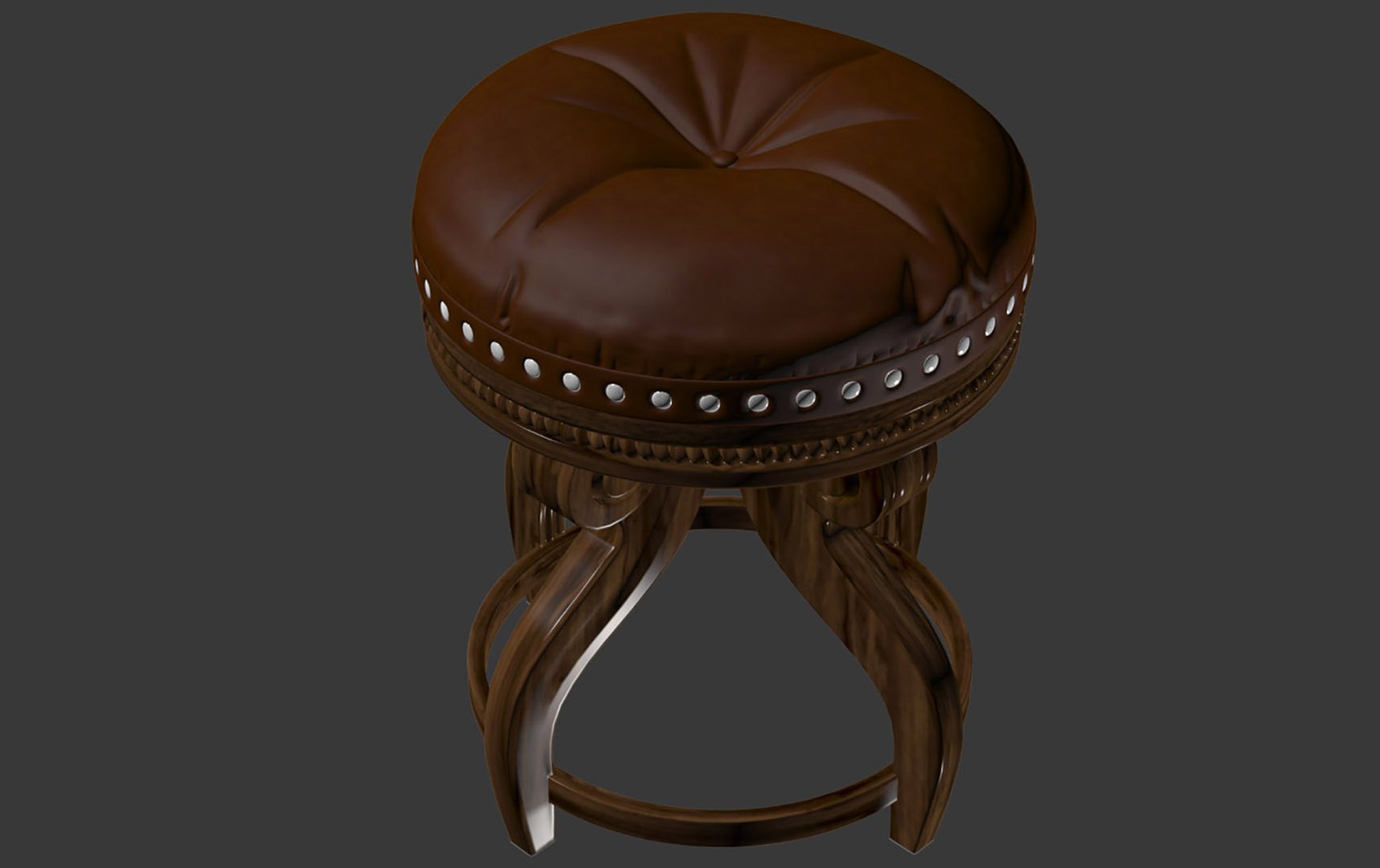 3D Stool Classic - TurboSquid 1866161