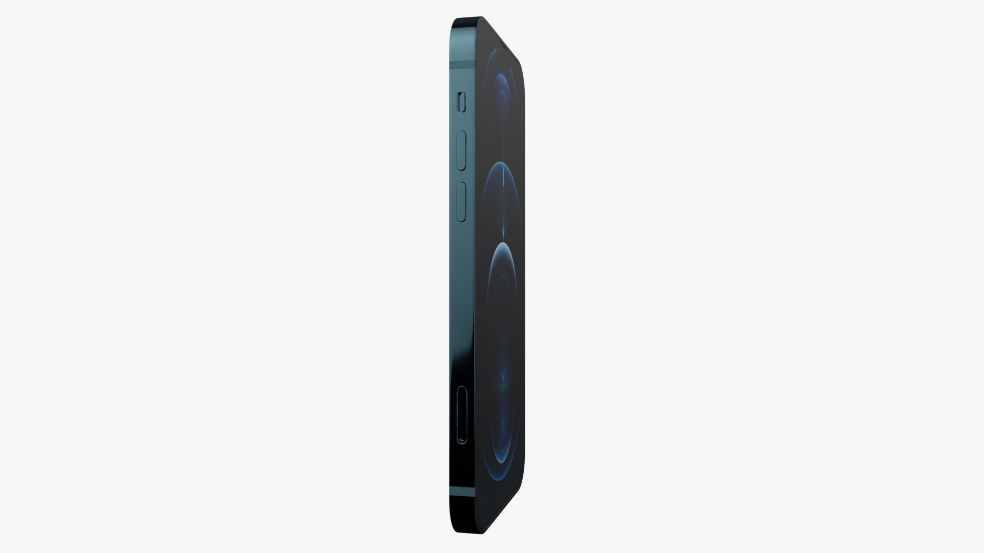 3D IPhone 13 Pro Max Pacific Blue - TurboSquid 1727715