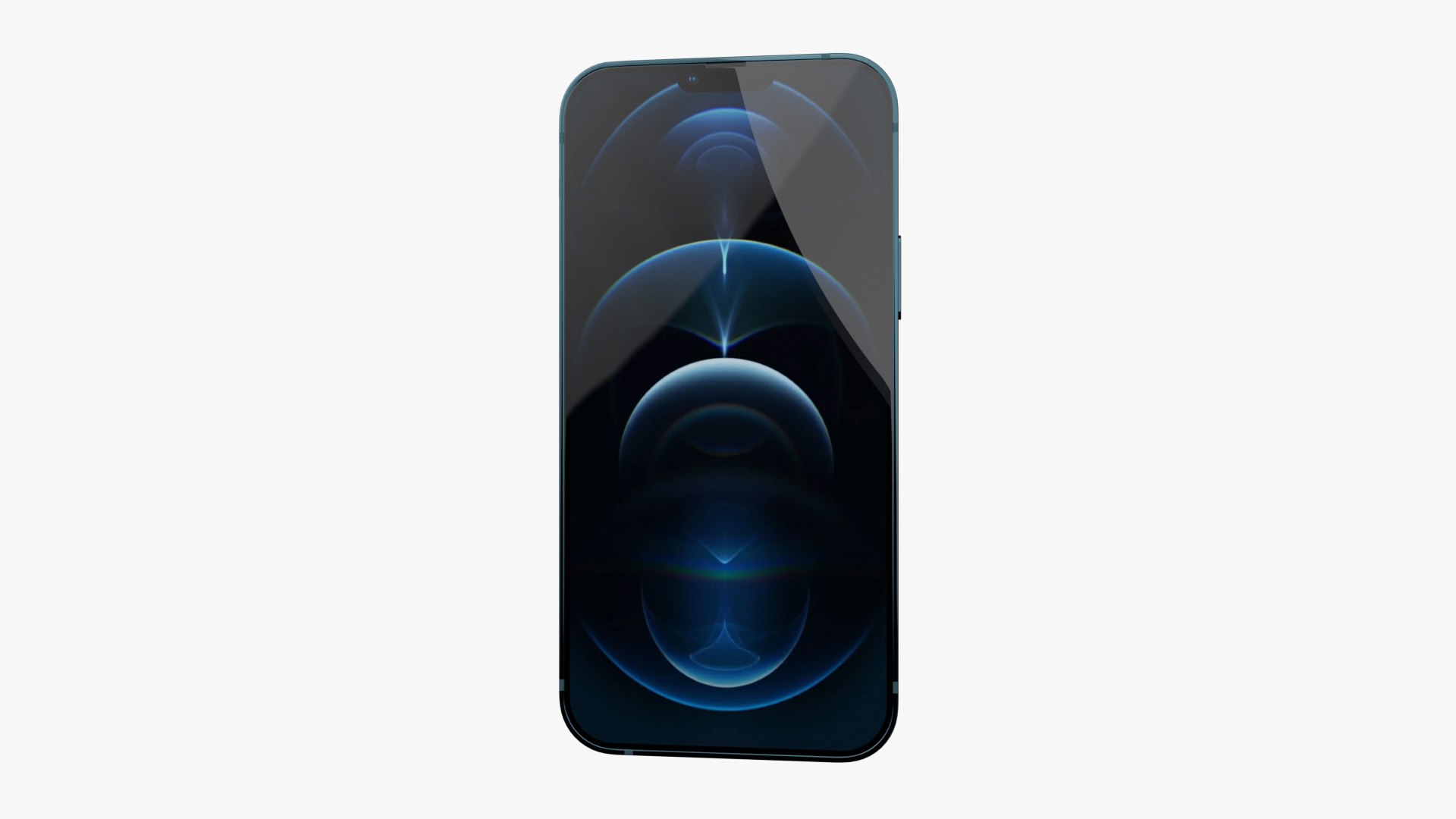 3D IPhone 13 Pro Max Pacific Blue - TurboSquid 1727715