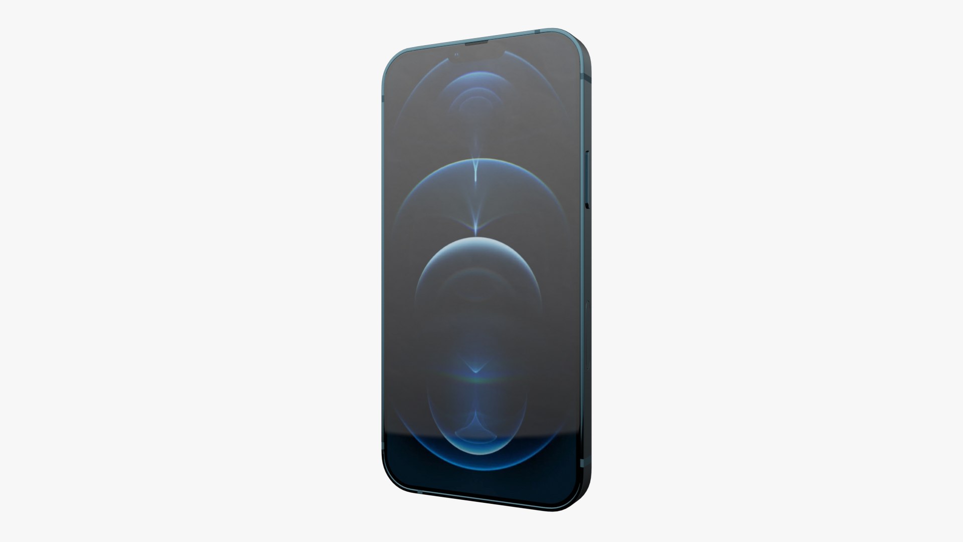 3D IPhone 13 Pro Max Pacific Blue - TurboSquid 1727715