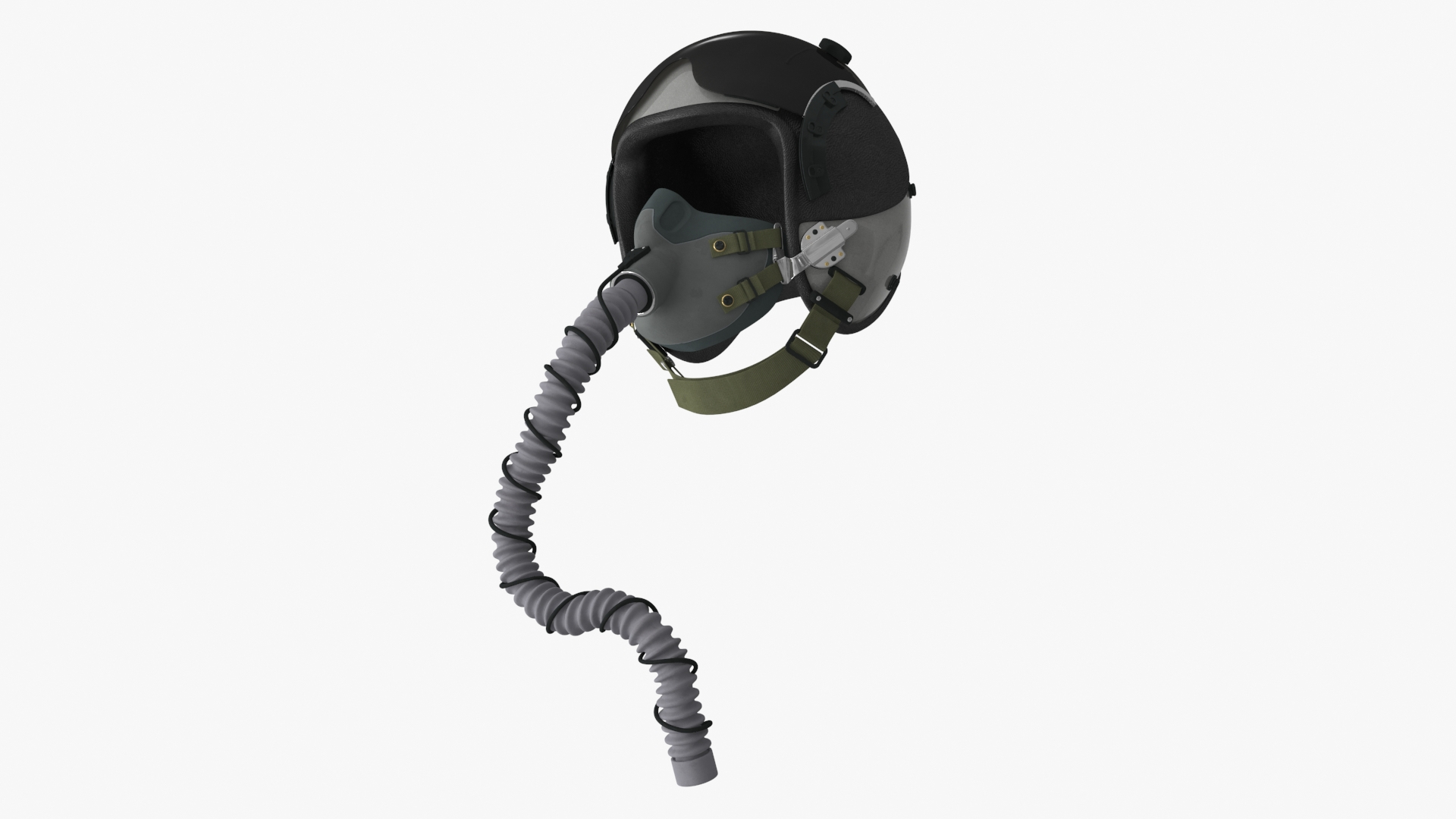 Military Aircrew Flight Helmet 3D Model - TurboSquid 2496975