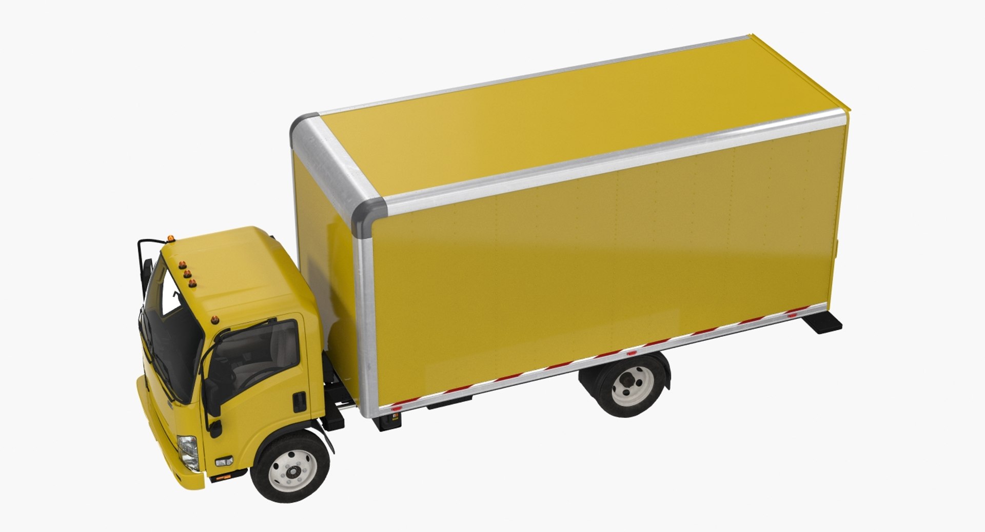 Box Truck Generic Rigged 3D Model - TurboSquid 1235520