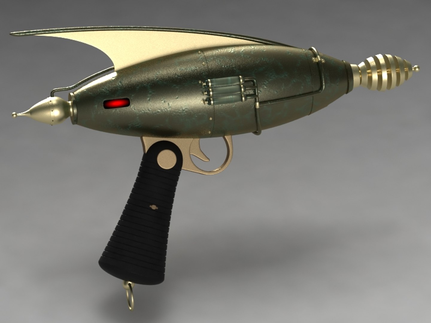 3d Model Of Buck Rogers Gun