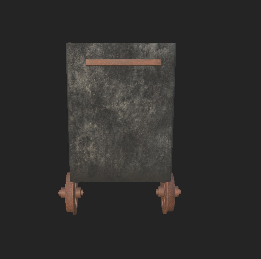 Minecart 3D model - TurboSquid 1169268