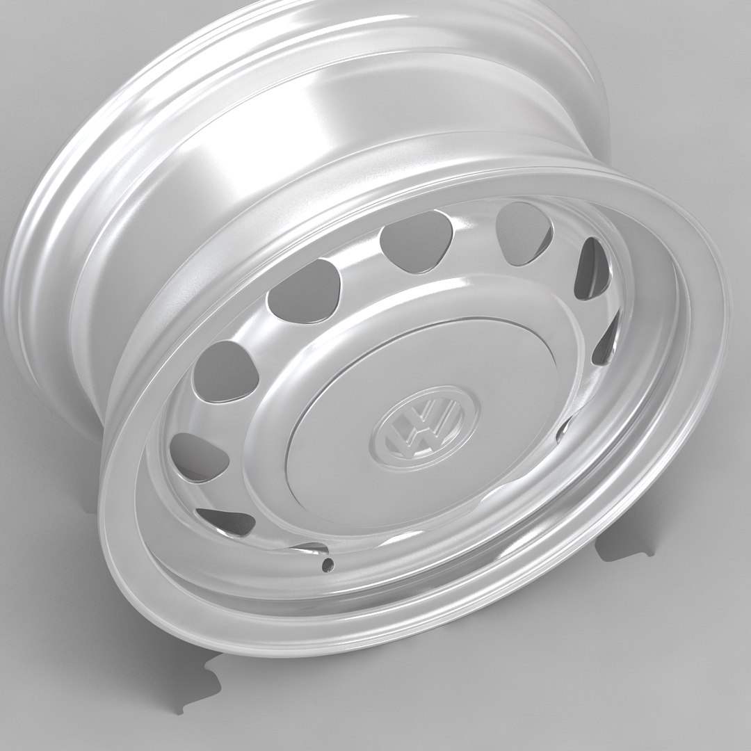 3d Model Volkswagen Rim Wheel M