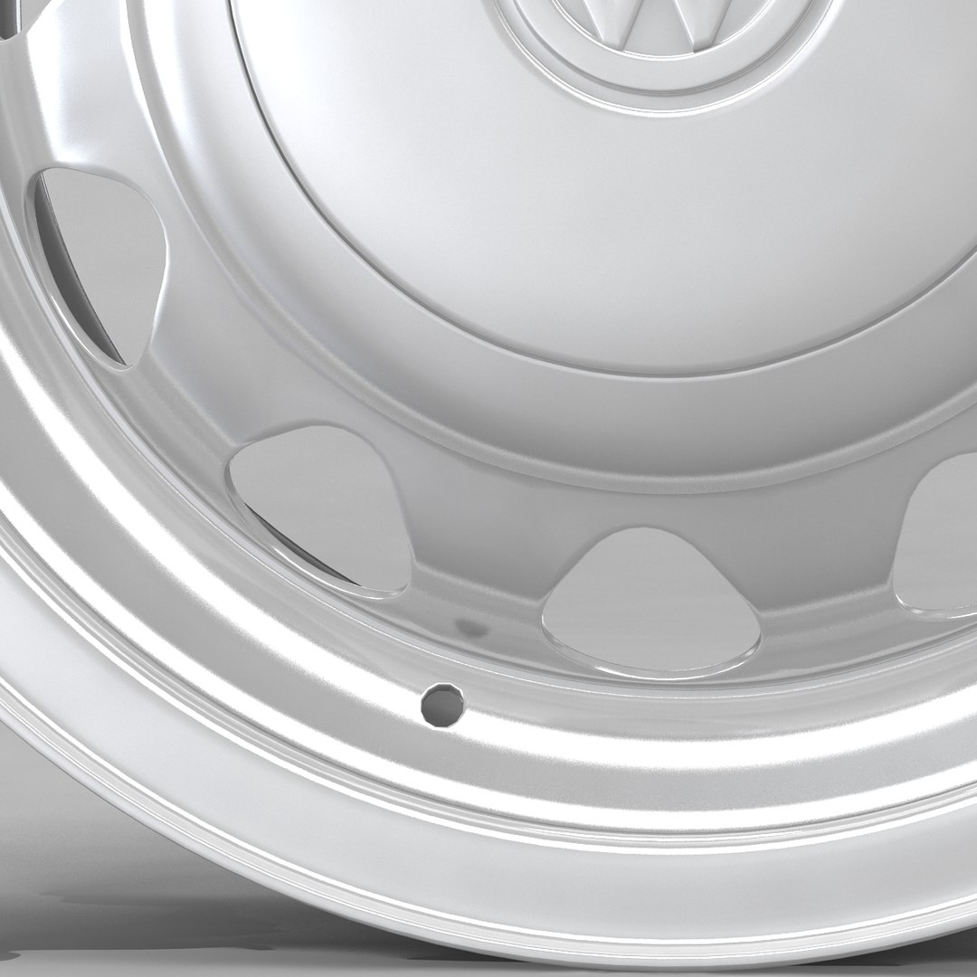 3d Model Volkswagen Rim Wheel M