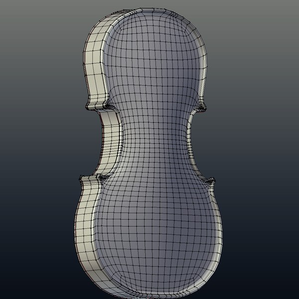 violin 3d 3ds