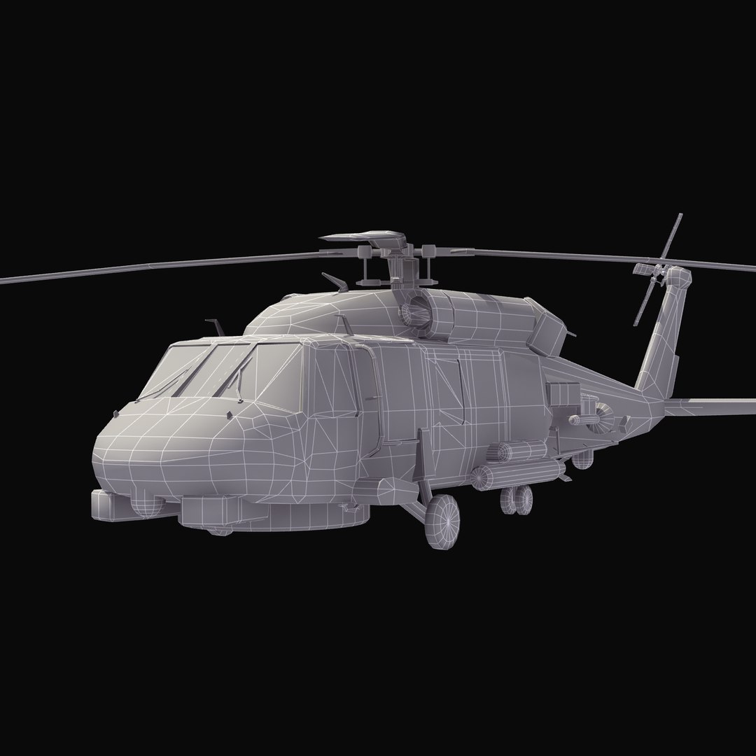 3d Sh60 Seahawk Model