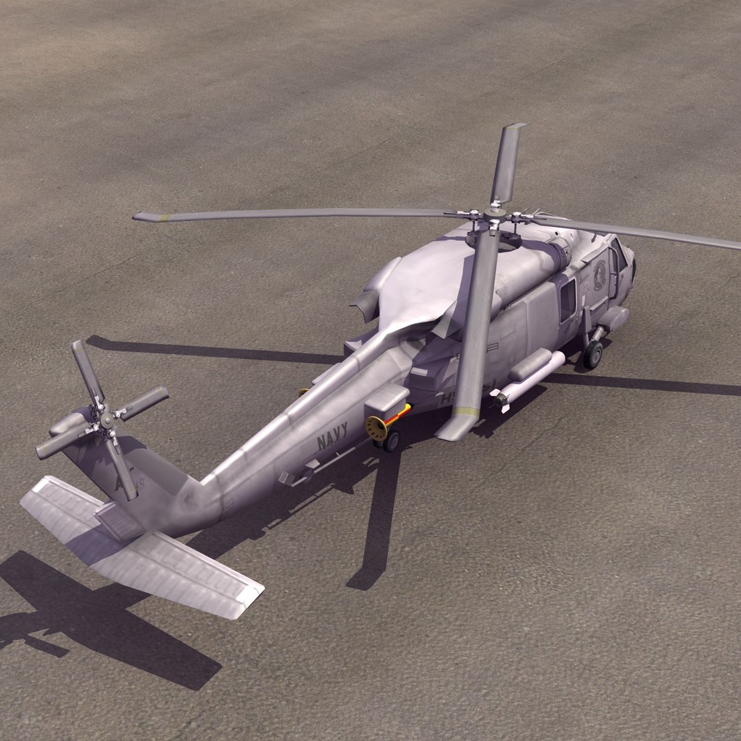 3d Sh60 Seahawk Model